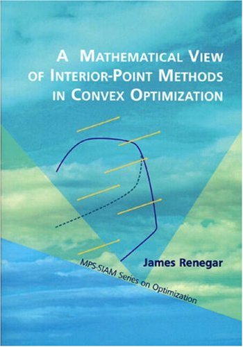 A Mathematical View of Interior-Point Methods in Convex Optimization (MPS-SIAM Series on ...
