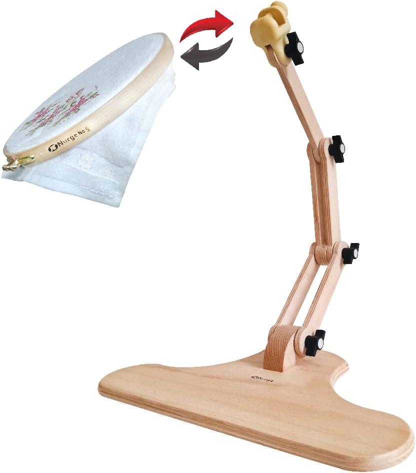 Amazon.com: Elbesee Embroidery Seat Frame - Beech Wood Embroidery Hoop ...