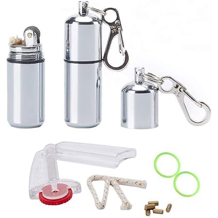 Amazon.com: 2 Pack Keychain Peanut Lighter EDC Mini Waterproof Lighter ...