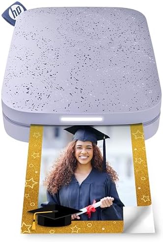 HP Sprocket Couleur Imprimante photo portable (Violet) Imprime ...