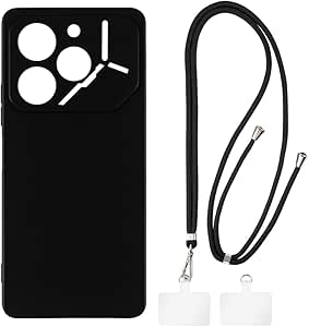 Amazon.com: Shantime Crossbody/Neck Strap TPU Phone Case Combo ...