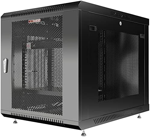 Amazon.com: 15U Server Rack Network Cabinet Portable Enclosure 35 inch ...