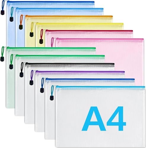Plastic Wallets A5 Zipped Wallets : Amazon.co.uk: Stationery & Office ...