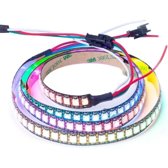 Buy NAVIDAD Neo Pixel IP65 Waterproof Silicon Coated WS2812B 1meter LED ...