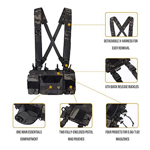 Snapklik.com : Vulture Chest Rig, MOLLE Chest Rigs Tactical For Outdoor ...