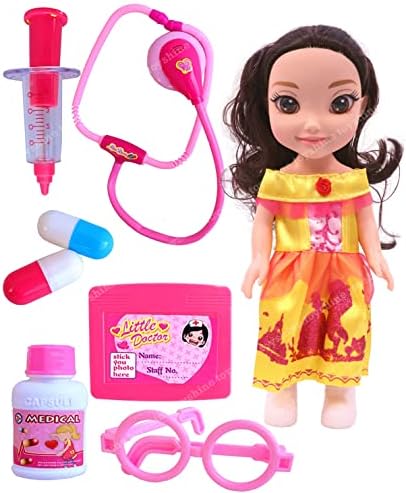 Toyshine 9 Inches Realistic Princess Doctor Baby Doll Girl with Doctor ...