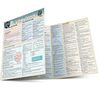 Linguistics: A Quickstudy Laminated Reference Guide | Amazon.com.br