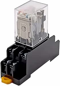 Amazon.com: IPUDIS 1Set Power Relay Coil General DPDT Micro Mini Electromagnetic Relay Switch ...