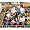 Amazon.com: HUAHOO Large Classroom Rug 12'6" x 8'2" Black Elementary ...