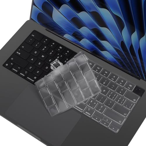 Amazon.com: CaseBuy Premium MacBook Air 15 M4 Keyboard Cover for ...