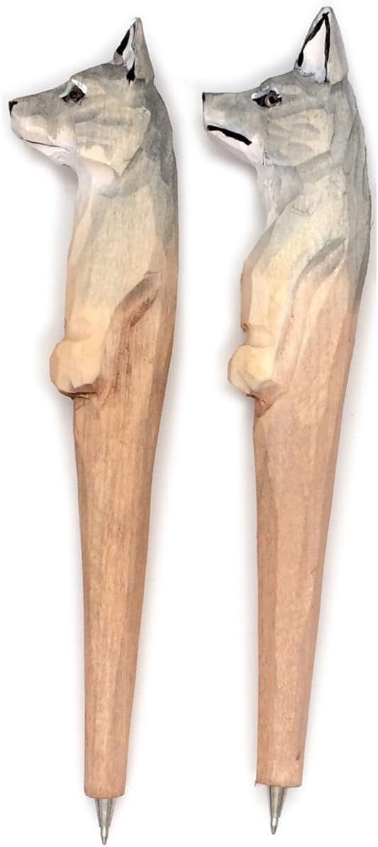 Amazon.com: Manual Wood Carving Gel Ink Pens Gel Pens, Rolling Ball Gel ...