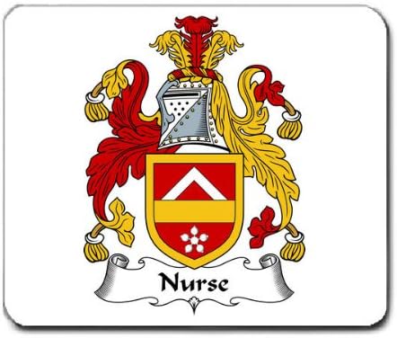 Amazon.com: Nurse Family Crest Coat of Arms Mouse Pad : Office Products