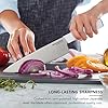 Amazon.com: KitchenAid Classic Slim Knife Block Set with Built-In Knife ...