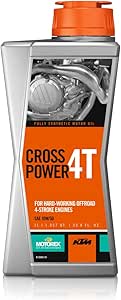 Amazon.com: KTM Motorex Cross Power 4T 10W/50 (1-L) Engine Oil : Automotive