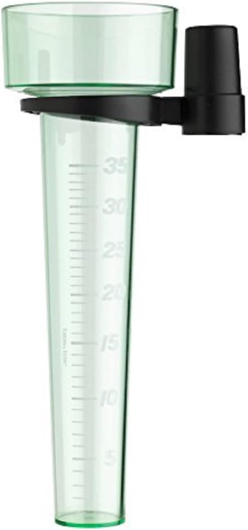 Oramics Regenmesser mit Erdspieß aus Metall – 75 cm – Regenmengenmesser ...