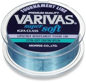 Amazon.com : Morris Varivas Monofilament Fishing Line Super Soft 10lb ...
