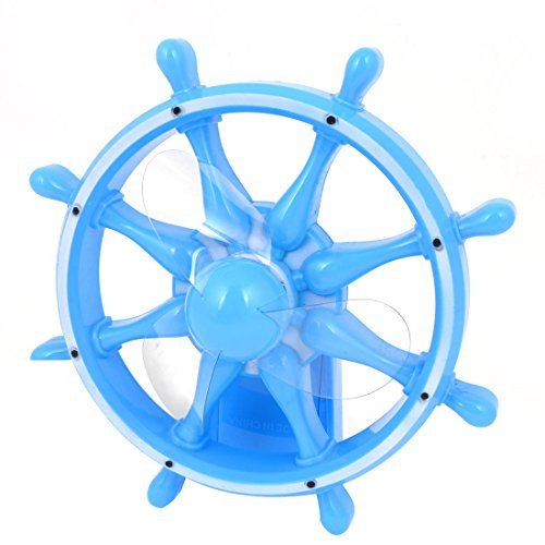 Alcoa PrimeAdjustable Angle Rudder Design USB2.0 Mini Fan Blue for ...
