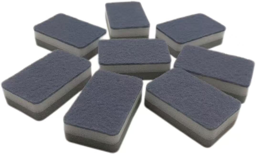 Amazon.com: Cleaning Sponge Gray White 8 Pack : Health & Household