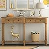 Amazon.com: Merax Retro Console Table Sofa Table for Entryway with 2 ...
