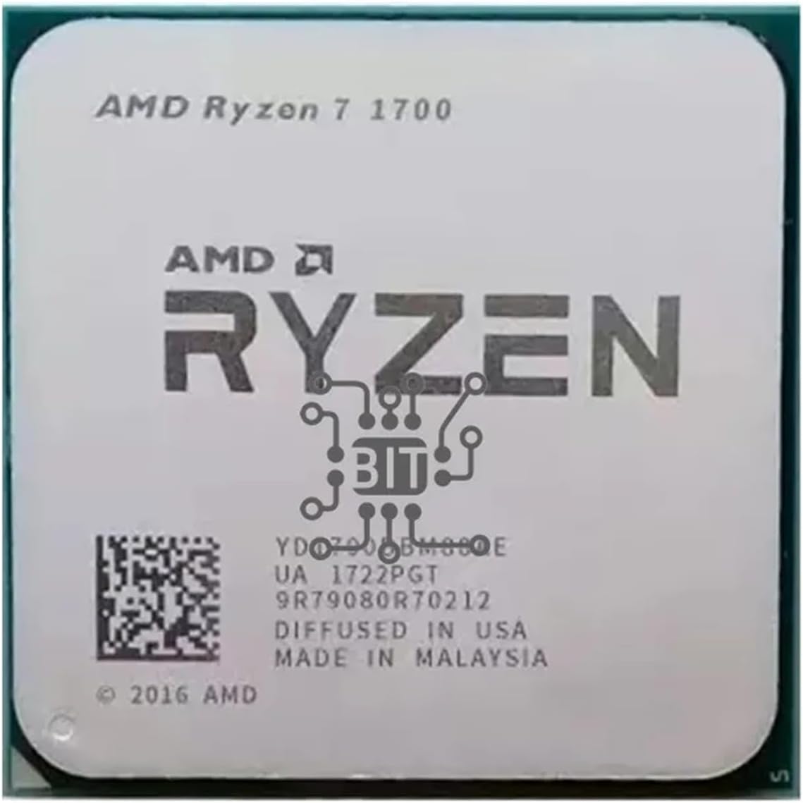 Amazon.com: AMD Ryzen 7 1700 R7 1700 3.0 GHz Eight-Core Sixteen-Thread ...
