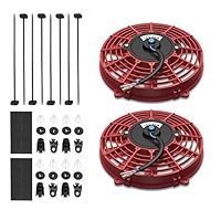 12v Cooler 12v Fan Auto Dynasty 10\" Slim Electric Radiator Fans - High ...