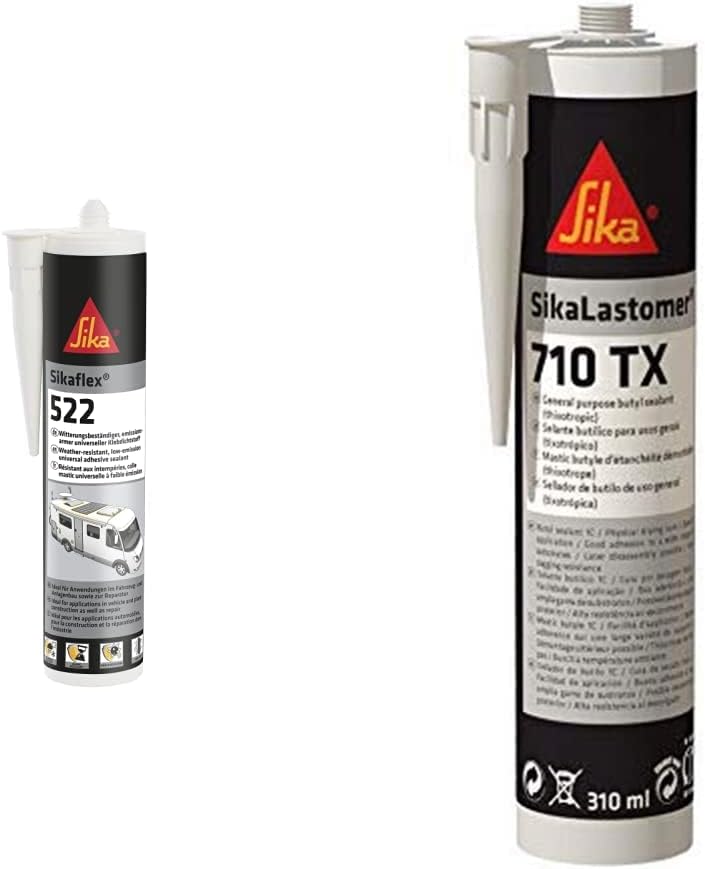 Sikaflex-522, Colle-mastic pour jointoiement de caravanes et camping ...