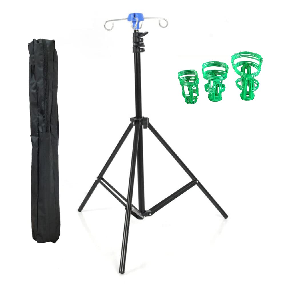 Amazon.com: Foldable Portable IV Stand,Height Adjustable Drip Bag ...