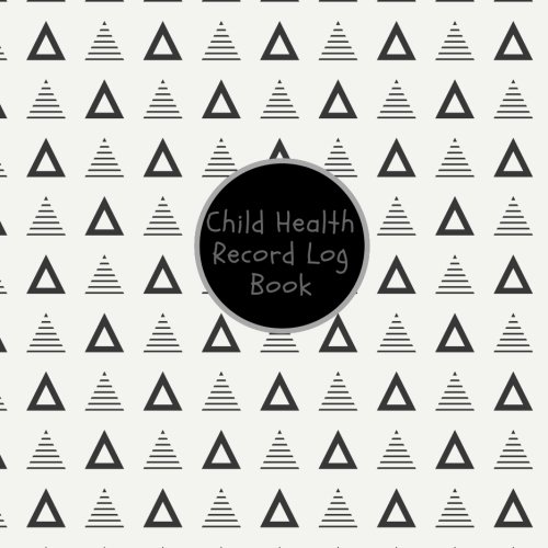 Child Health Record Log Book: Black & Grey Medical Journal Keeper ...