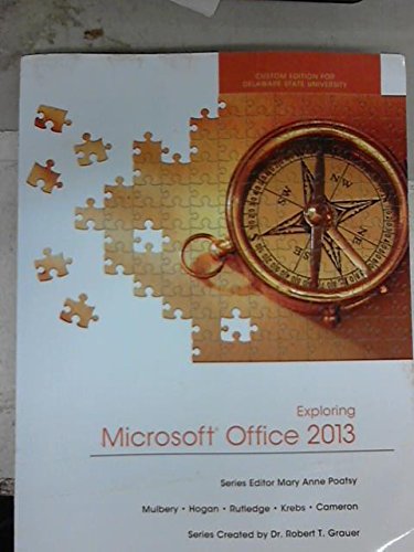 Microsoft Office 2013: grauer: 9781269908139: Amazon.com: Books