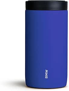 BMW Genuine Push Thermo Mug 330ml Blue Stainless Steel Vacuum Tea ...