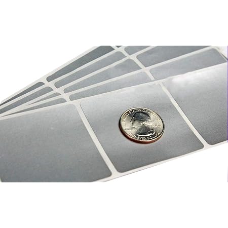 Amazon.com: My Scratch Offs 1.5 Inch Silver Square Scratch Off Label ...