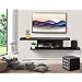 FITUEYES Floating TV Stand Shelf for TVs up to 55" Flat Screen, 2 Tiers ...