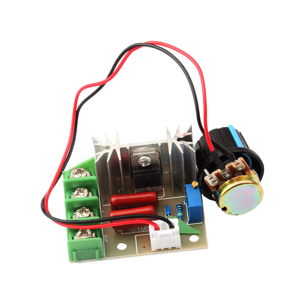Amazon.com: 1 Pack 2000W PWM AC Motor Speed Control Module Dimmer Speed ...