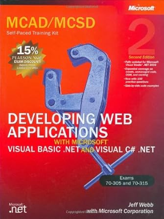 Developing Web Applications with Microsoft® Visual Basic® .NET and ...