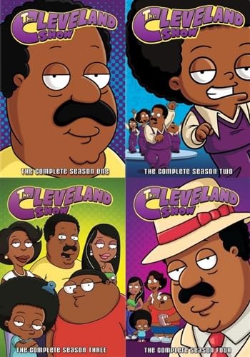 The Cleveland Show The Complete Tv Series Seasons 1 2 3 And 4 Dvd Movies And Tv