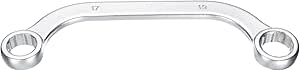 HARFINGTON Half Moon Double Box Wrench Metric 17mm x 19mm 12-Point ...
