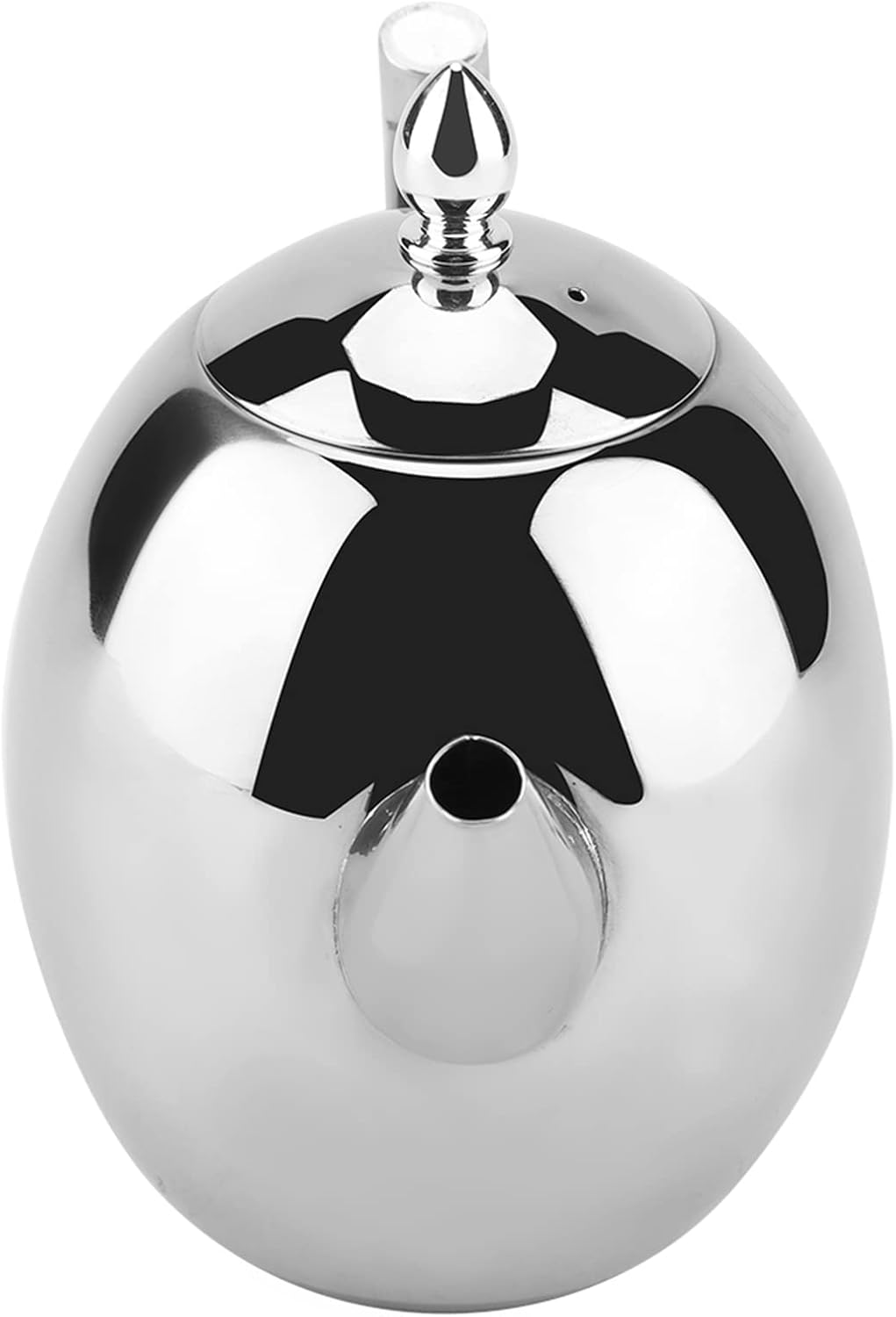 Amazon.com | Stainless Steel Tea Pot, 50oz/34oz Tea Pot With Removable ...