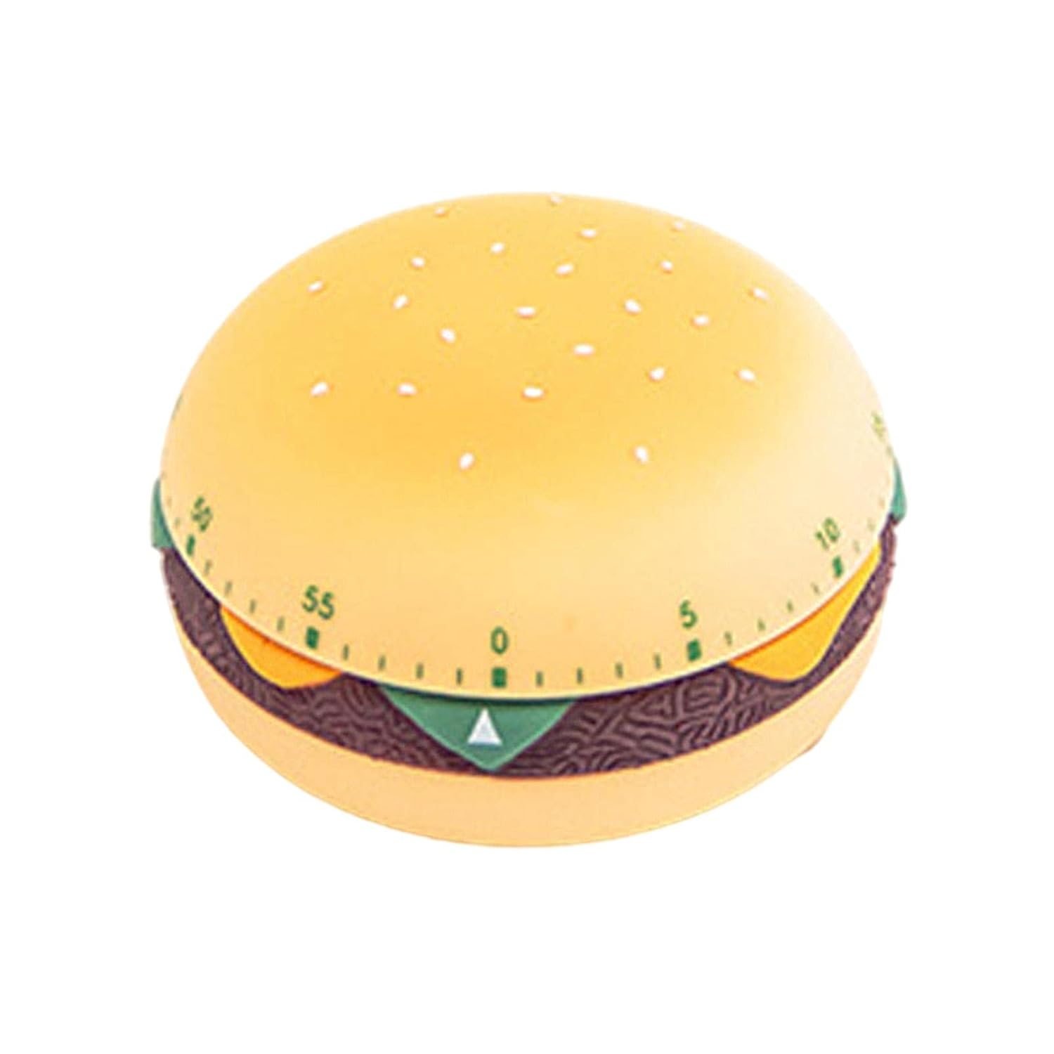 Kitchen Timer Creative Hamburger Timer, 60 Minutes Mechanical Manual ...