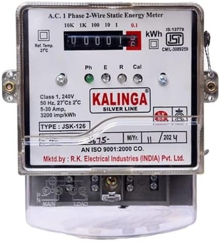 Power India Meters Single Phase Digital Multi-function Electrical ...