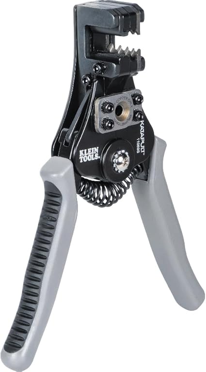 Klein Tools 11069S Automatic Solar Wire Stripper, Precision Stripping ...