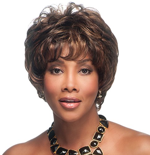 Amazon.com : Vivica A. Fox JAI-V Synthetic Fiber, HAND-MADE, PS Cap Wig ...