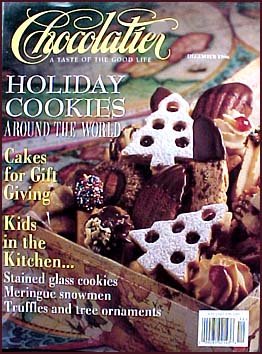 Chocolatier Magazine December 1996 Cakes for Gift Giving, Holiday ...