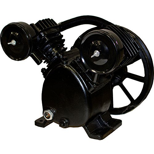 2 HP Air Compressor Pump 150 PSI MAX Replacement Pump, Twin Cylinder ...