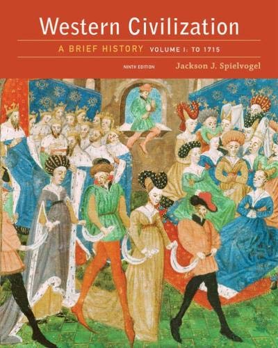 Amazon.com: Western Civilization: A Brief History, Volume I: To 1715: ...