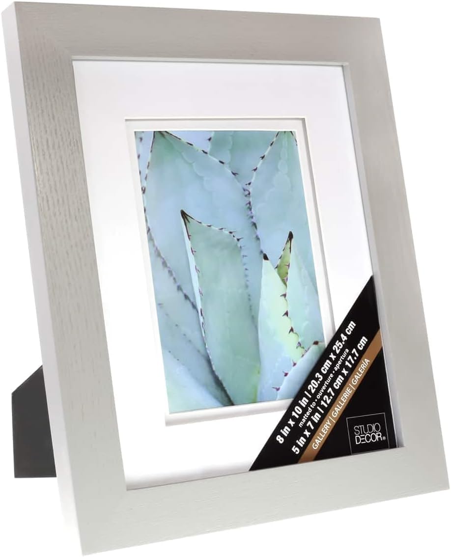 Studio Decor Marco de madera gris de 8×10 mate a 5×7 – Yaxa Guatemala