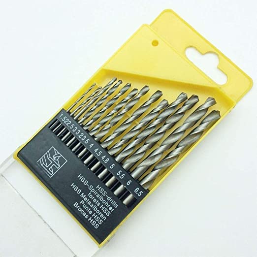 Drill Bit Set, All Size Bits for Electric Manual Drilling Machine -13 ...