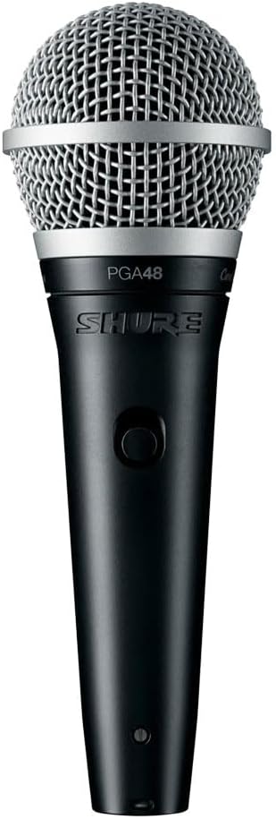 Shure HANDHELD MIC, Black (PGA48-LC) : Amazon.in: Musical Instruments