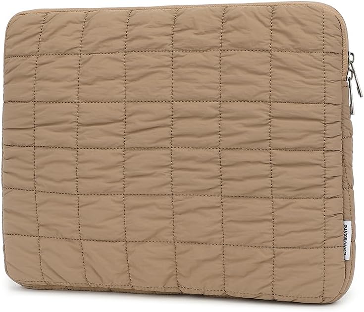 Amazon.com: canvaslife360 Protective Puffy Laptop Sleeve Case Bag with ...