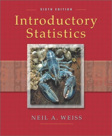 Amazon.com: Introductory Statistics (6th Edition): 9780201710595: Weiss ...