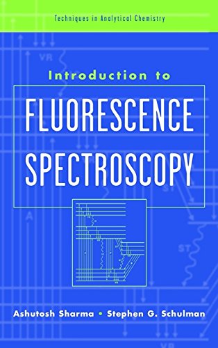 Buy Introduction to Fluorescence Spectroscopy: 13 (Techniques in ...